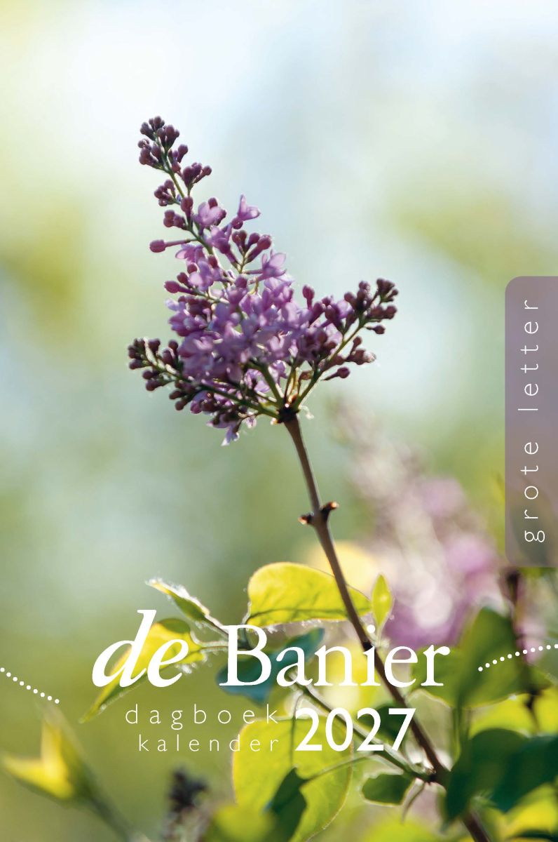 De Banier dagboekkalender 2027 - Grote letter - - 9789402914955 - De Banier